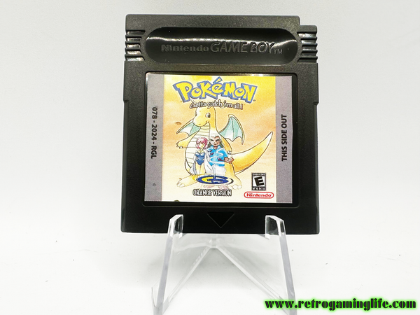 Pokemon Orange Version Reproduction Gameboy Boy Color Game Cart ...