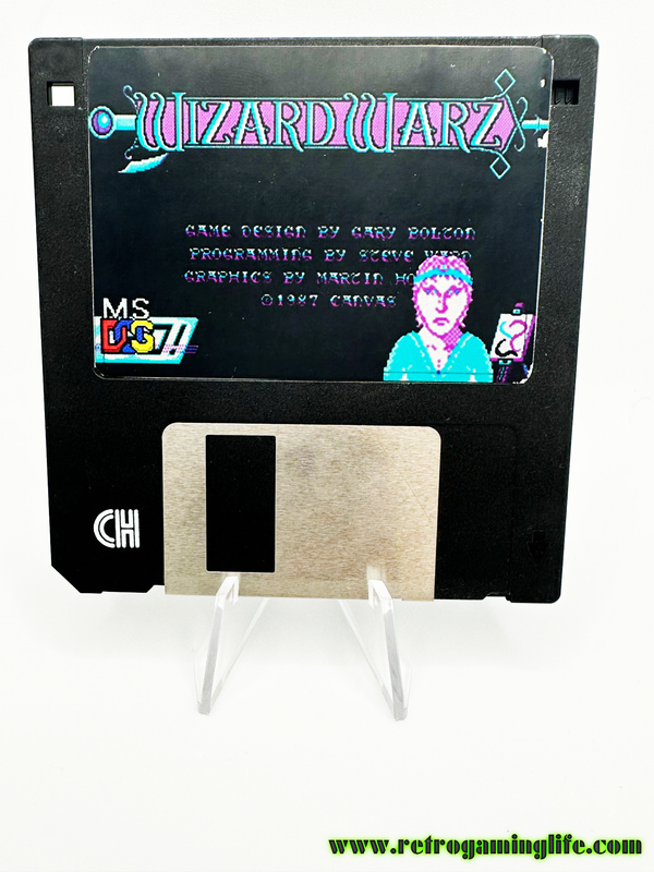 Wizard Warz Repro Floppy PC Game – RetroGamingLife