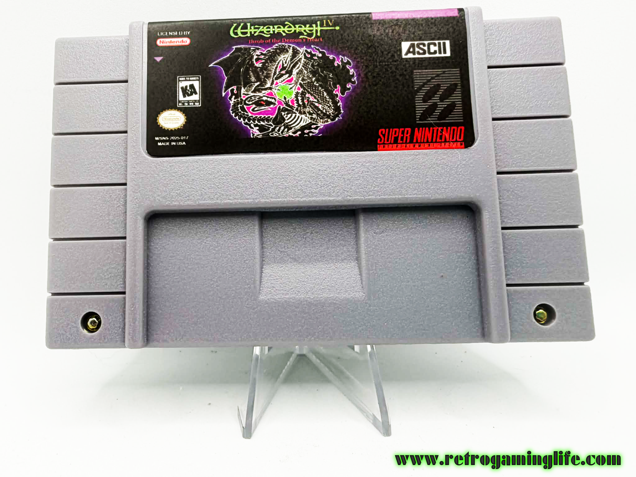 🧙 Wizardry Gaiden IV — Super Nintendo (English Translation Reproductio ...